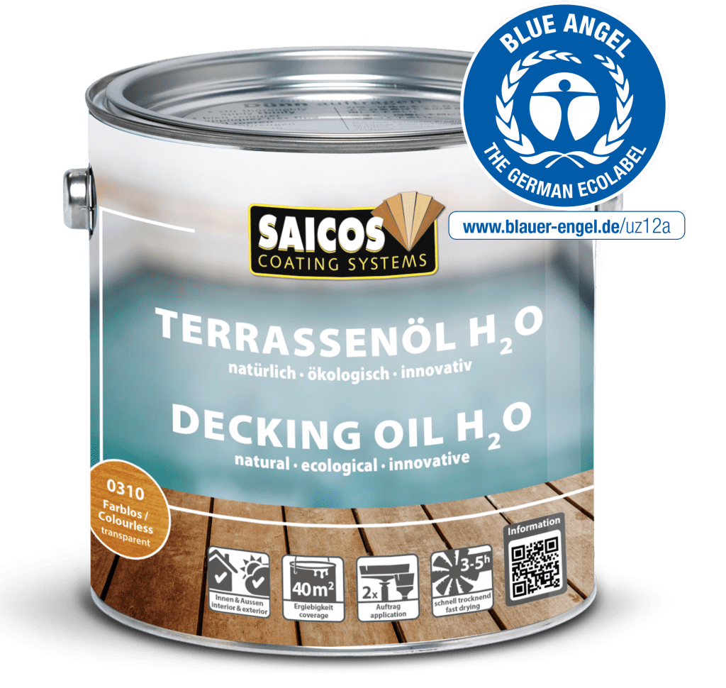 Decking Oil H2O : Spezialist für hochwertige Holzanstriche - SAICOS ...